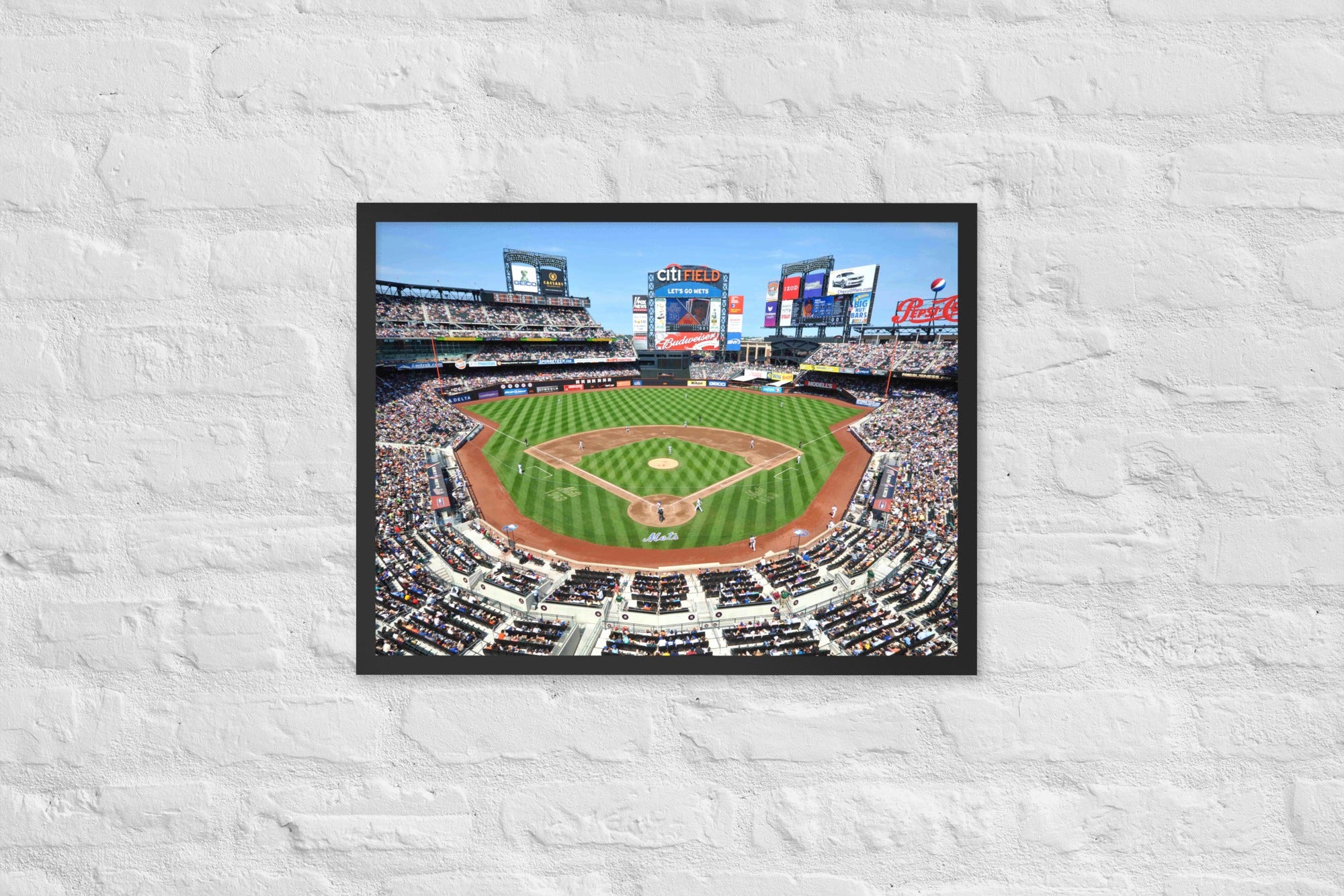 New York Mets Citi Field Framed Poster – Stadium Vagabond