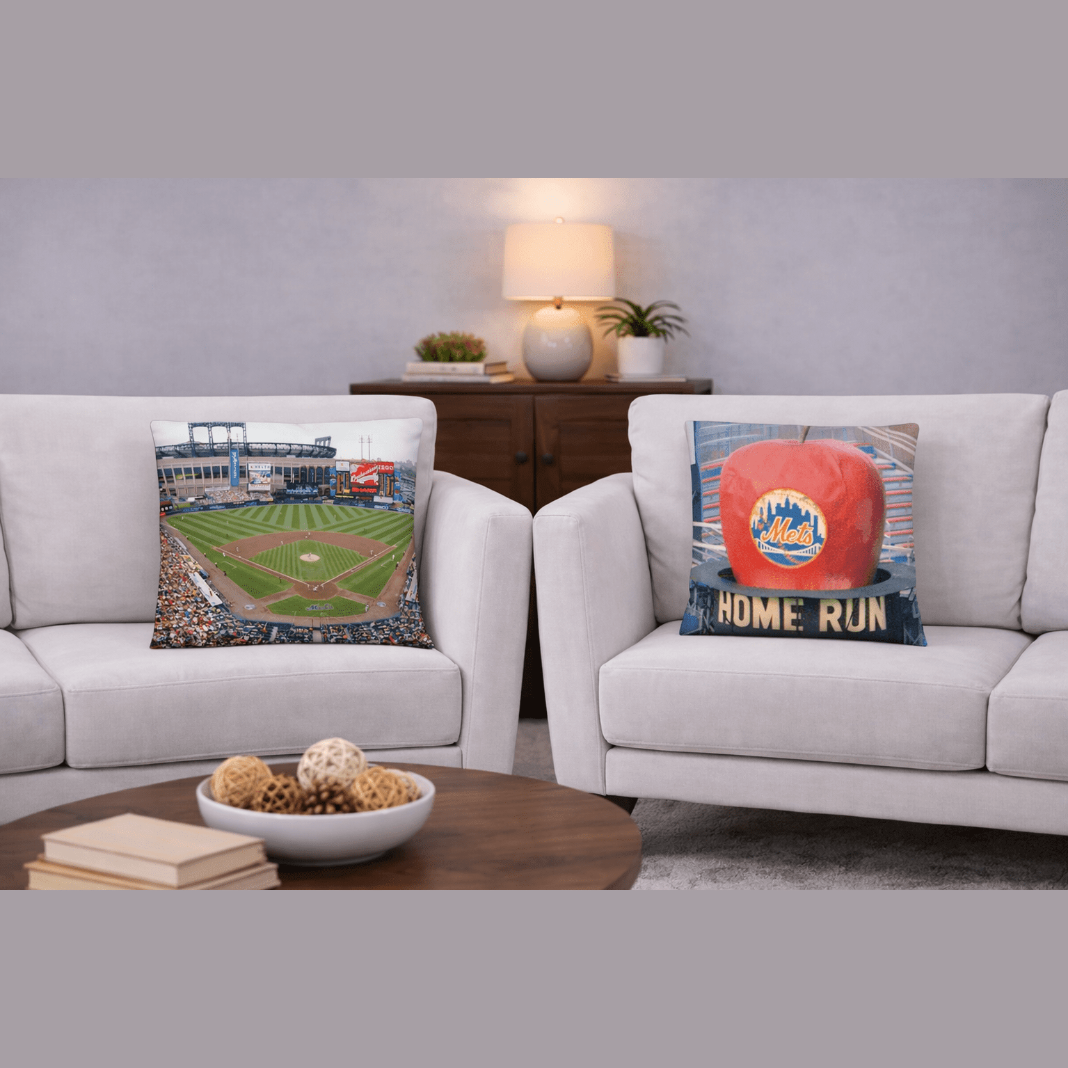 New York Mets Pillow – Stadium Vagabond